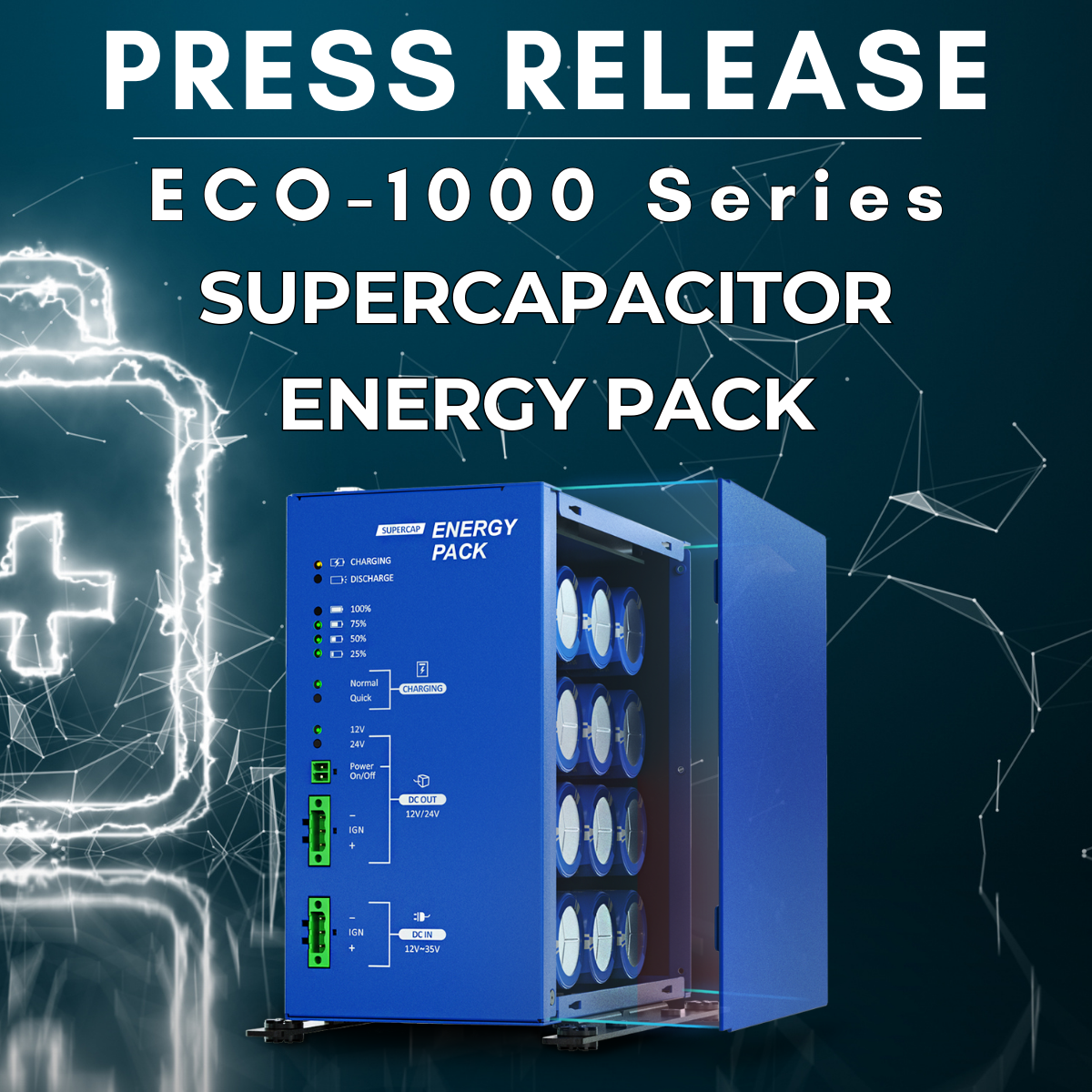 Premio Inc. Introduces Industrial-Grade Supercapacitor Power Backup So