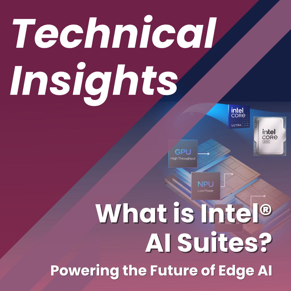 What is Intel AI Suites? Dive into Intel AI Suites – Premio Inc