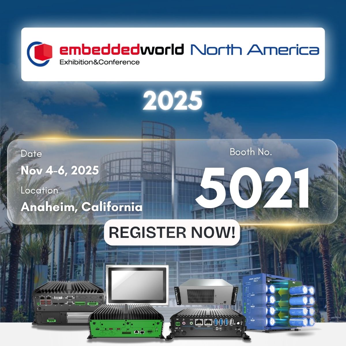 Embedded World North America 2025 – Premio Inc