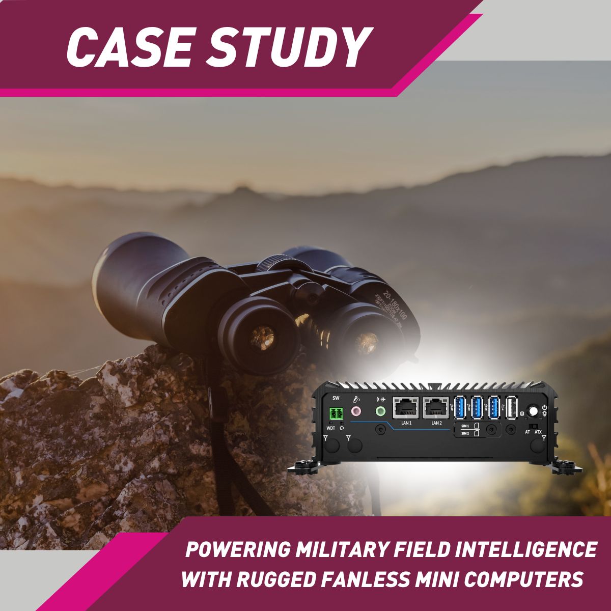 Powering Military Field Intelligence with Rugged Fanless Mini Computer ...