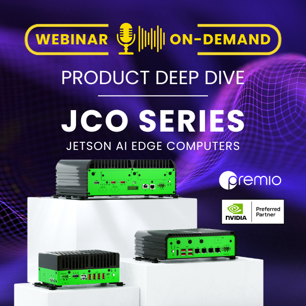 Deep Dive into Premio's Jetson AI Edge Computers – Premio Inc
