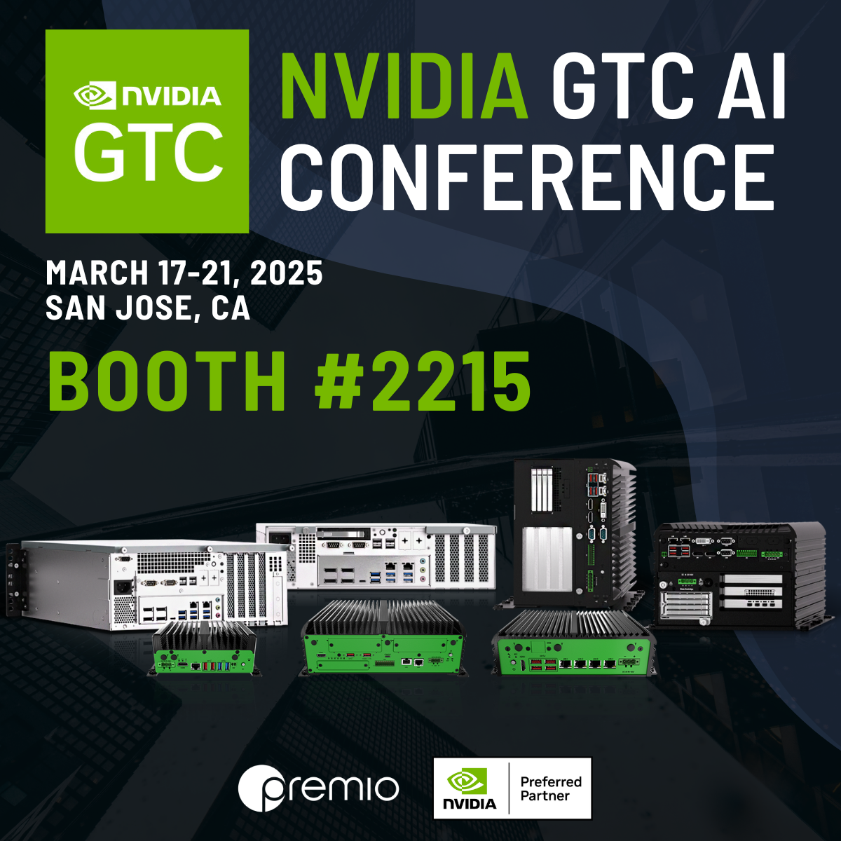 Join Premio at NVIDIA GTC – Premio Inc