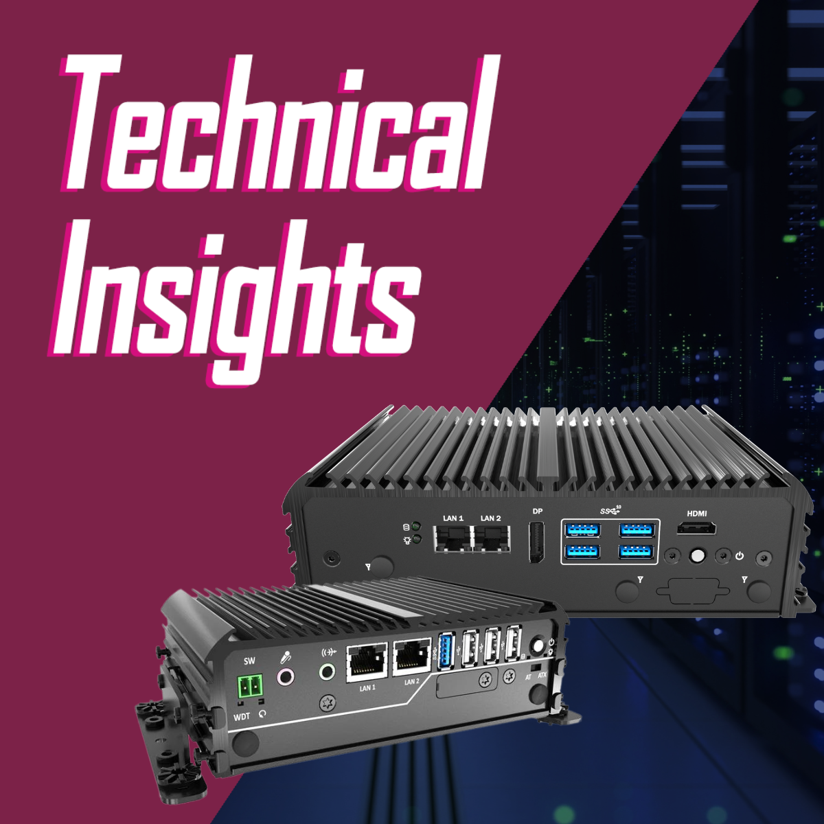 What are Industrial Thin Clients? – Premio Inc
