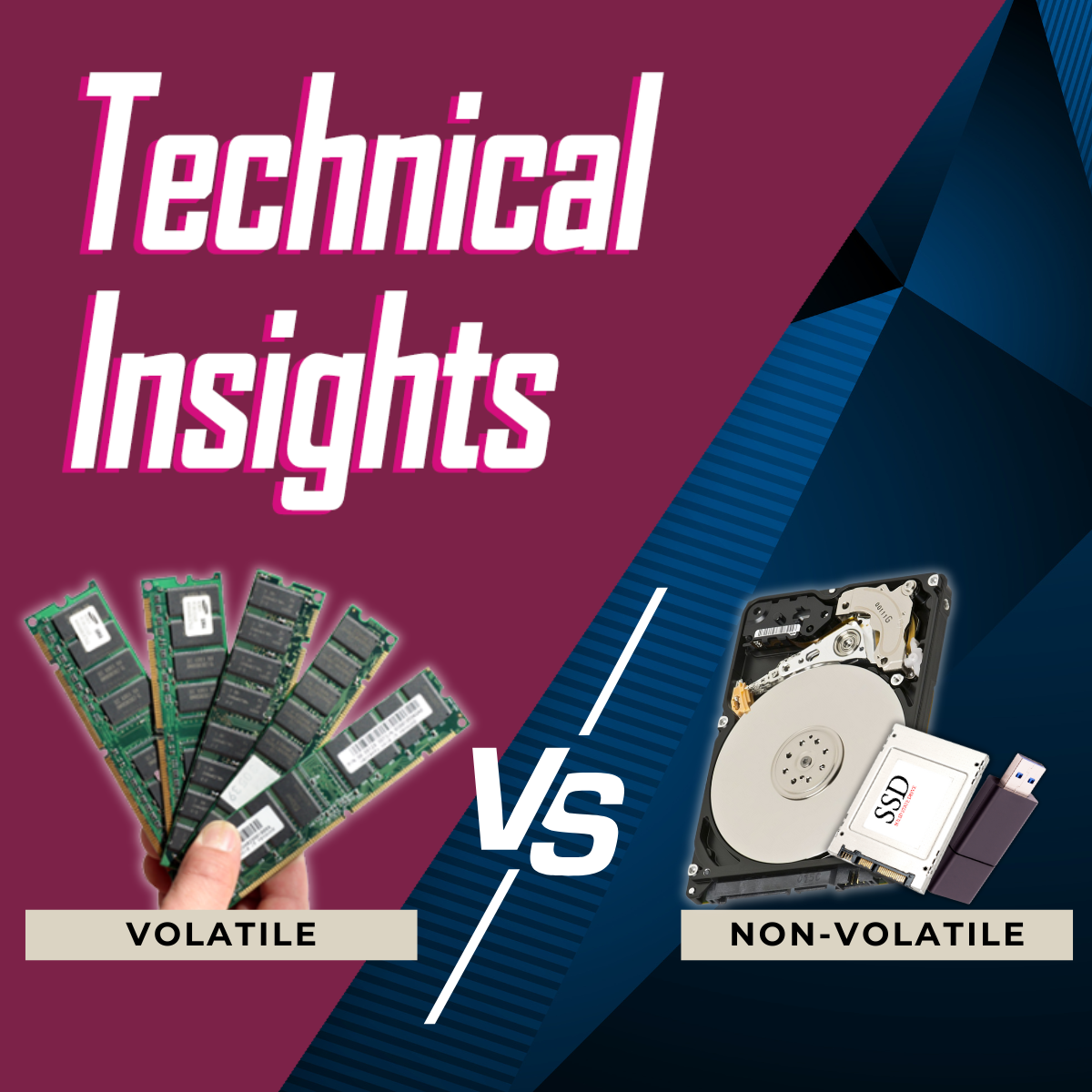 Volatile vs Nonvolatile Memory: What's the Main Difference? – Premio Inc