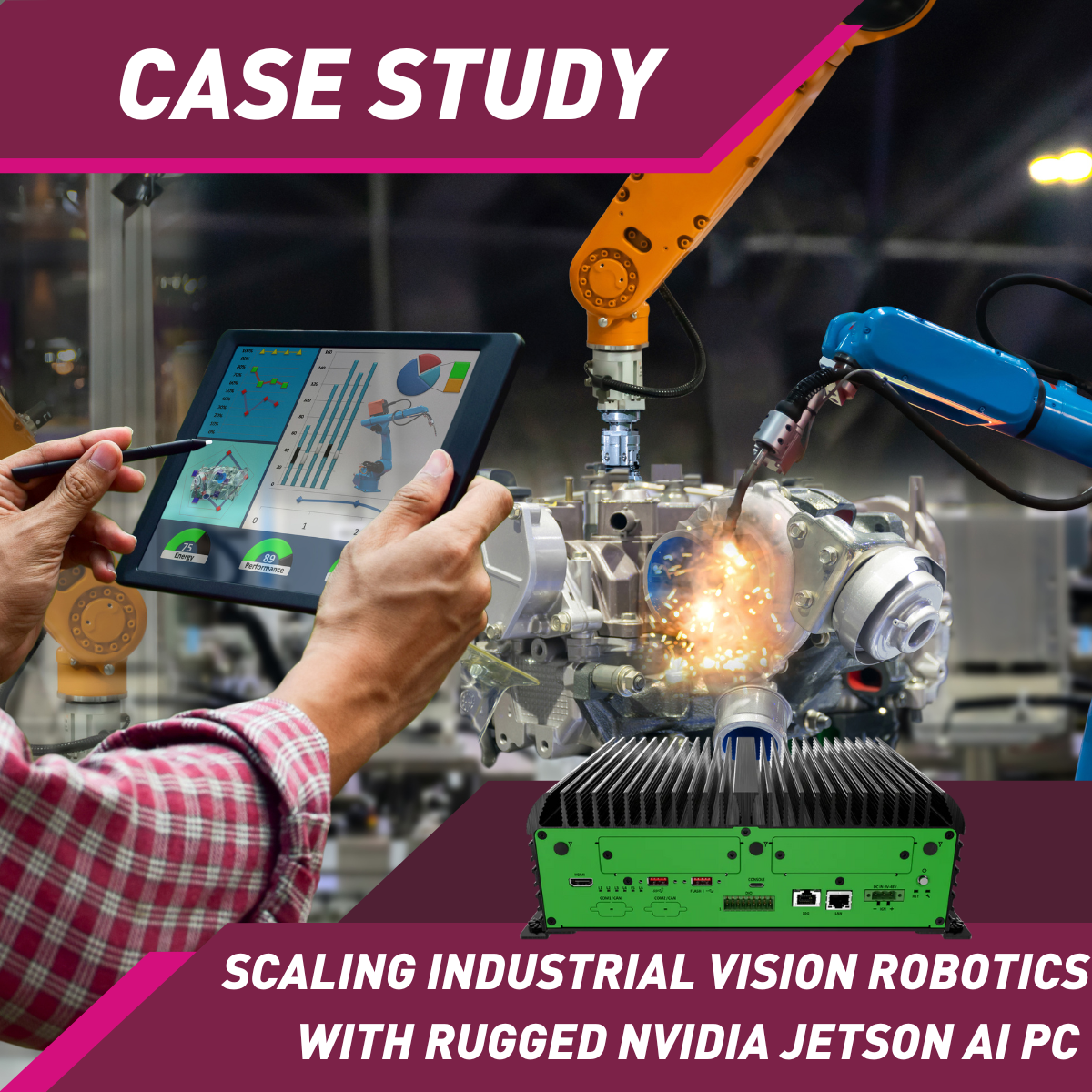 Scaling Industrial Vision Robotics with Rugged NVIDIA Jetson AI PC – Premio Inc