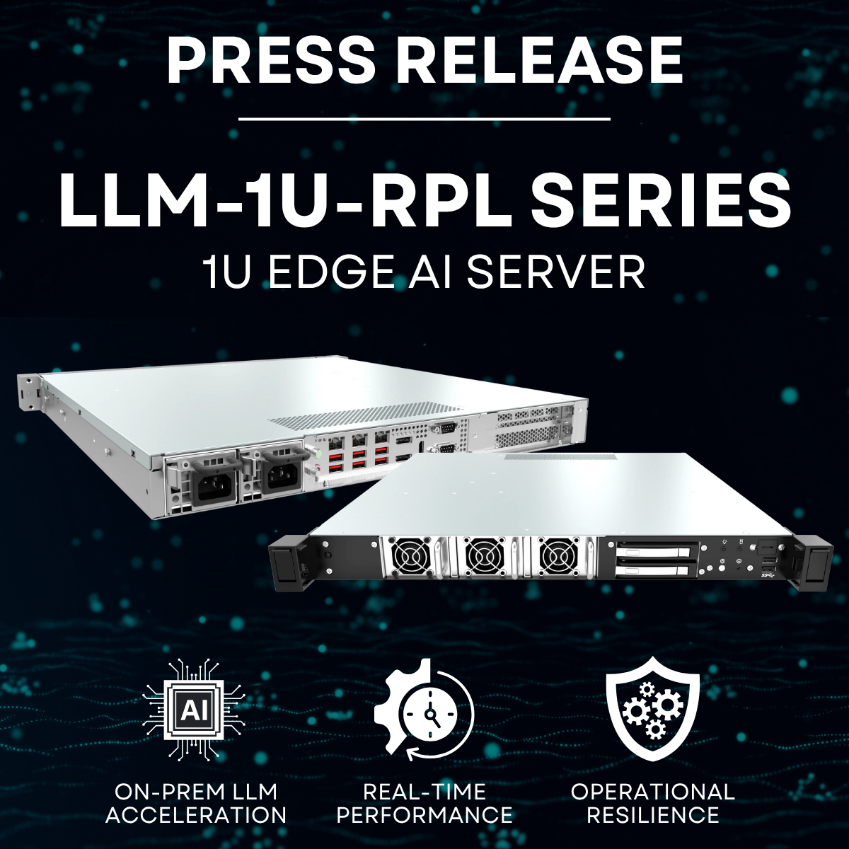 Premio Expands Portfolio with LLM-1U-RPL Edge Server Series for On-Pre ...