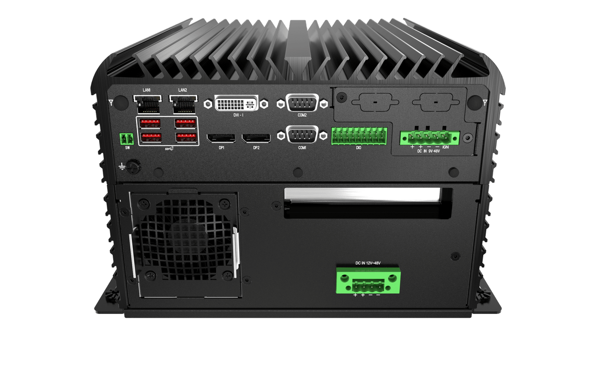 RCO-6000-RPL-4NS AI Edge Inference Computer w/ LGA 1700 for Intel 12/1 ...