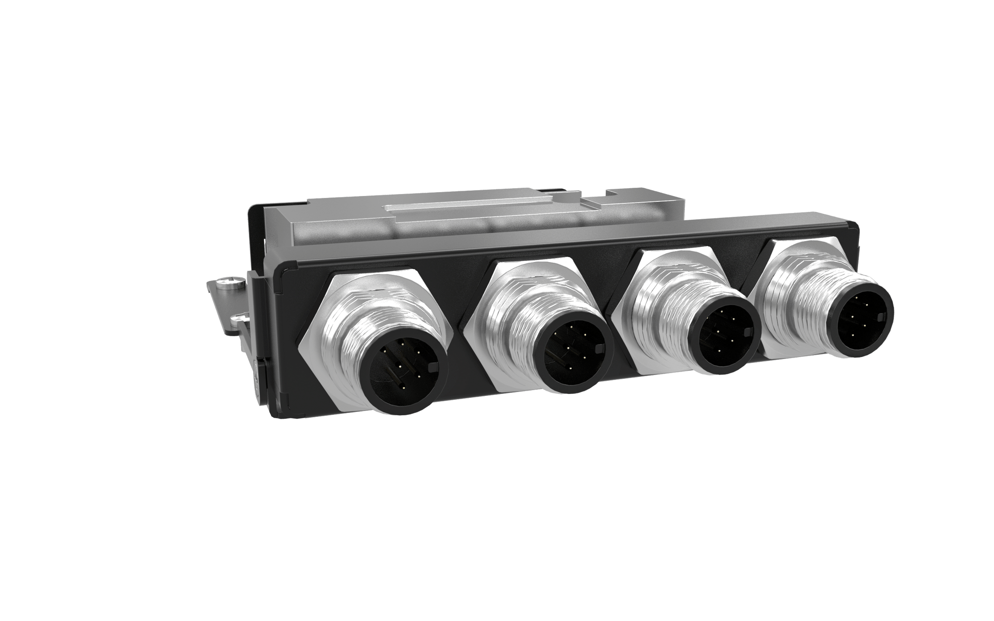 EBIO-4ETH-M12 EDGEBoost I/O Module with 4x LAN M12 Ports – Premio Inc