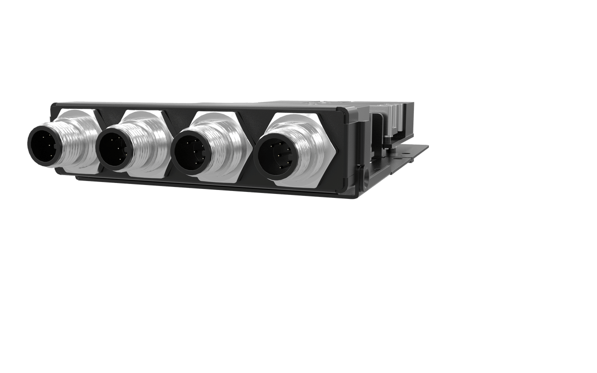 EBIO-4ETH-POE-M12 EDGEBoost I/O Module with 4x PoE M12 Ports – Premio Inc