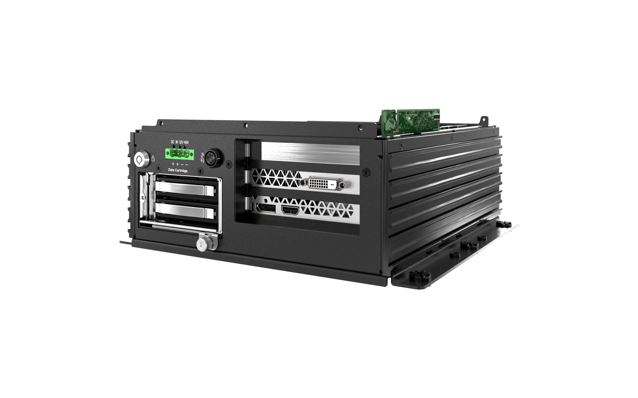 EBND-2NVME-GPU EDGEBoost Node with 2x 15mm U.2 NVMe, GPU Integrated – Premio Inc