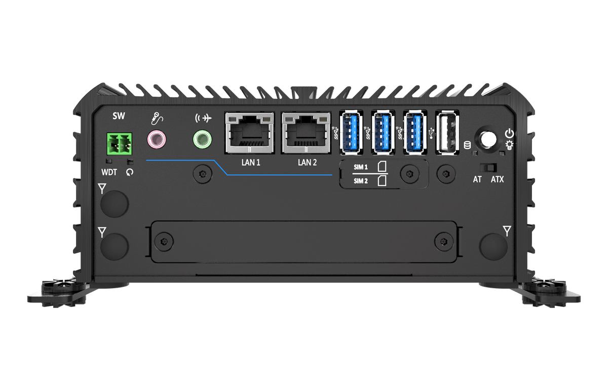 RCO-1000-EHL-20 Fanless Mini Computer with Intel® Atom® X6425E Process ...