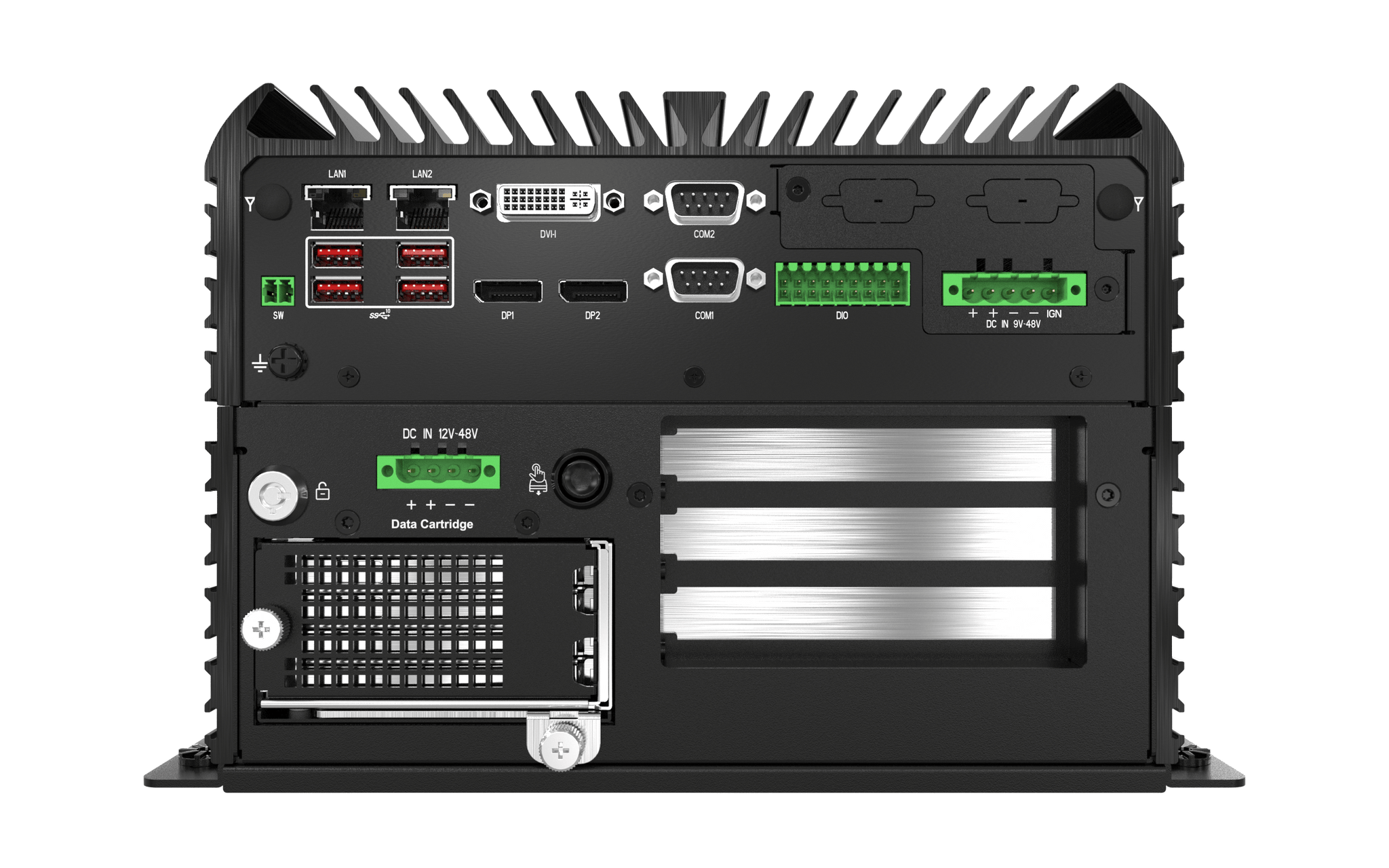 RCO-6000-CML-4NH-1E AI Edge Inference Computer W/ LGA 1200 For Intel 1 – Premio Inc
